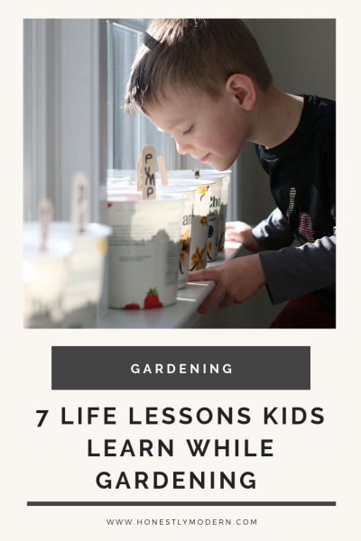 7 Great Life Lessons Kids Learn While Gardening - Honestly Modern