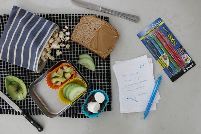 A Handwritten Note To Sweeten School Lunch - Honestly Modern