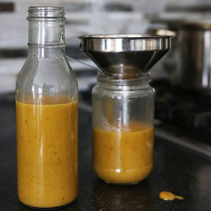 Zero Waste Food | Spicy Mango BBQ Sauce - Honestly Modern
