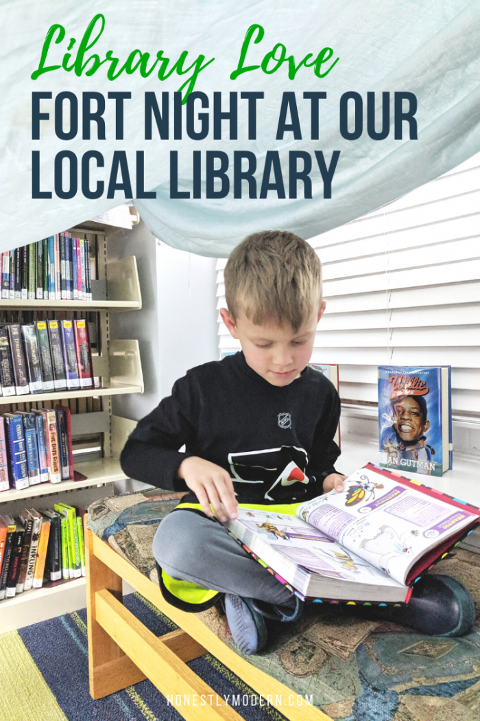 How We Use The Library | Fort Night Reading Party - Honestly Modern