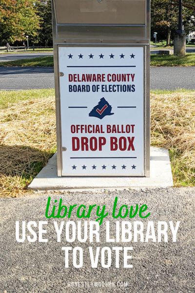 How To Use The Library To Vote - Honestly Modern