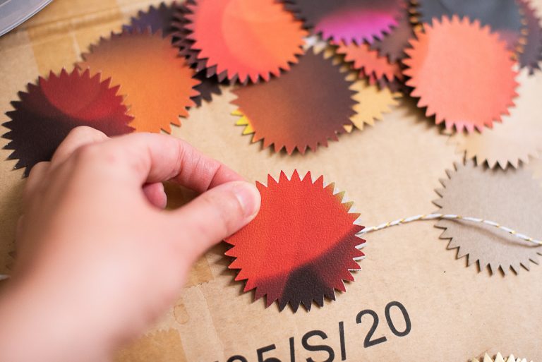 DIY Photo Booth | Reuse Gift Bags - Honestly Modern