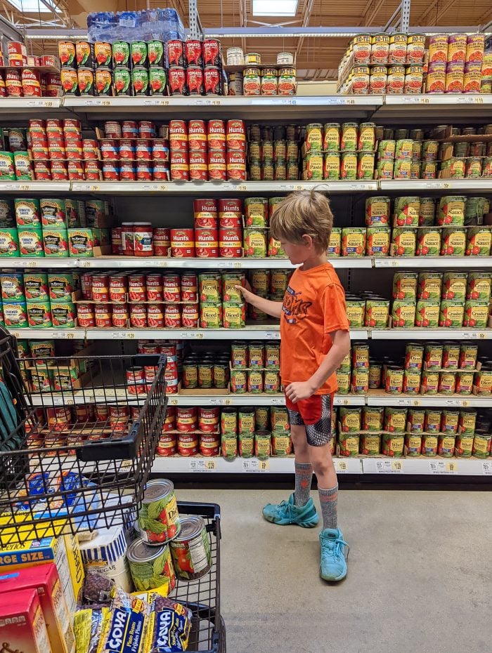 Shopping For Our Local Food Pantry With Kids Honestly Modern