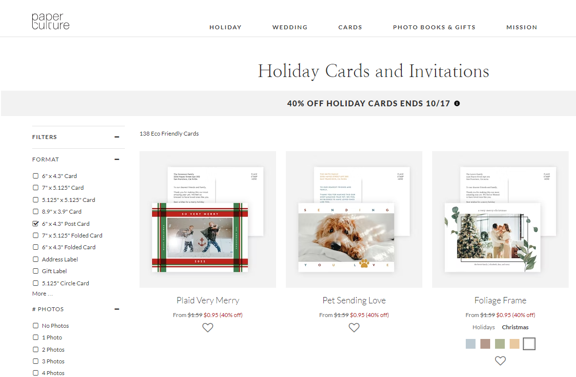 Honest Review of Paper Culture Holiday Cards - Honestly Modern