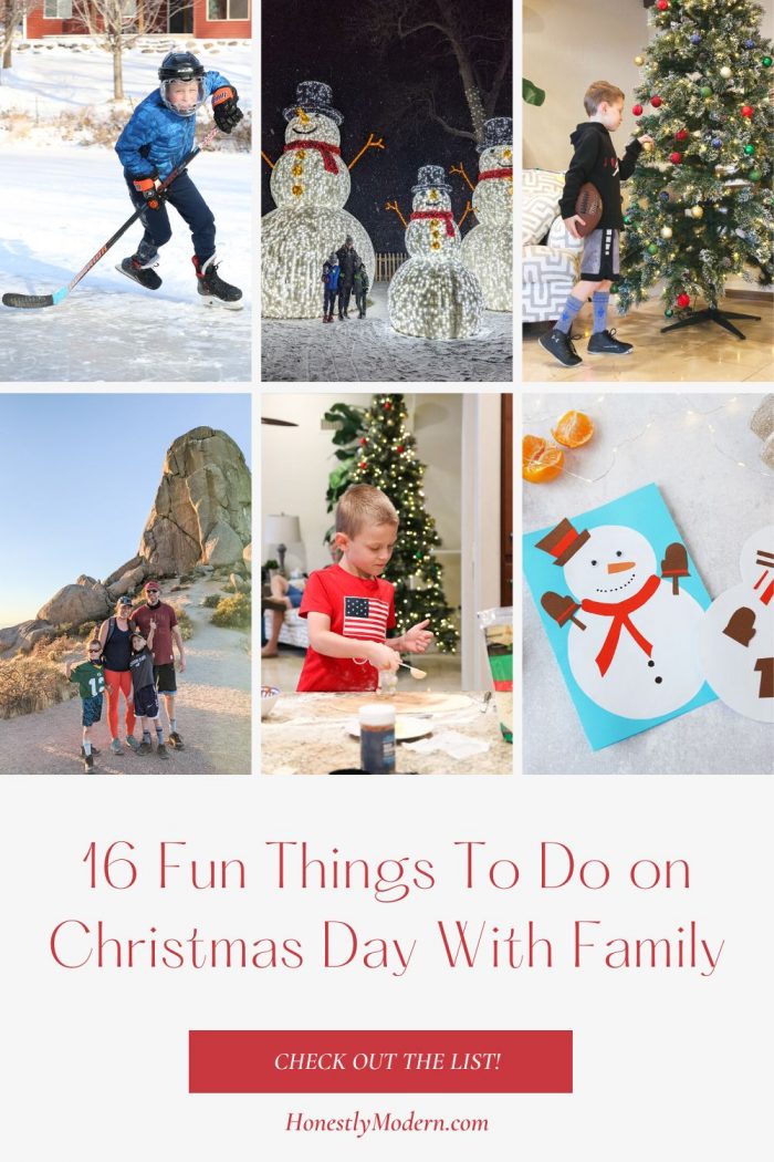 16 Fun Things To Do on Christmas Day With Family - Honestly Modern
