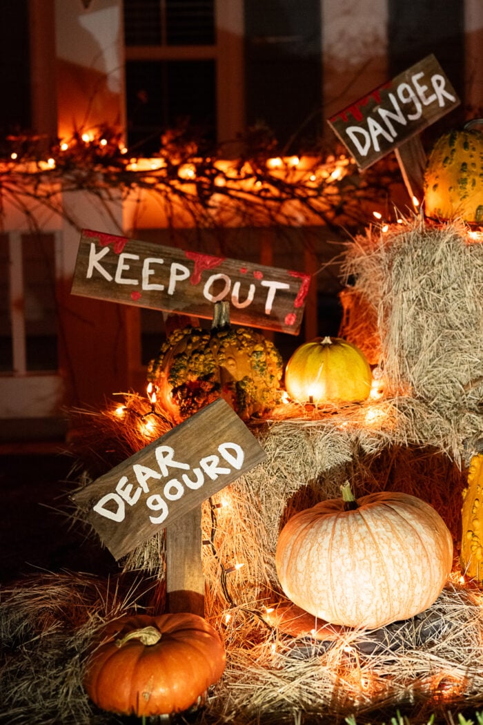 How to Make Easy, Spooky DIY Halloween Yard Signs from Wood Pallets ...