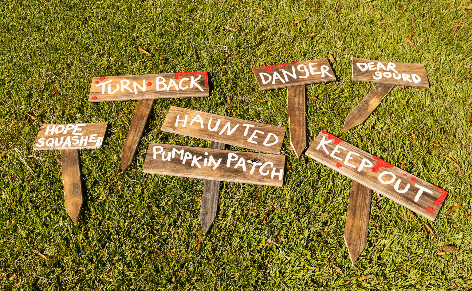 How to Make Easy, Spooky DIY Halloween Yard Signs from Wood Pallets ...