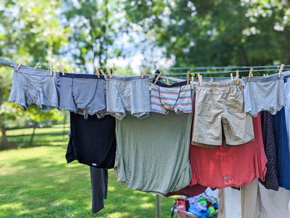 Beginner's FAQ for Line Drying Your Clothes - Honestly Modern